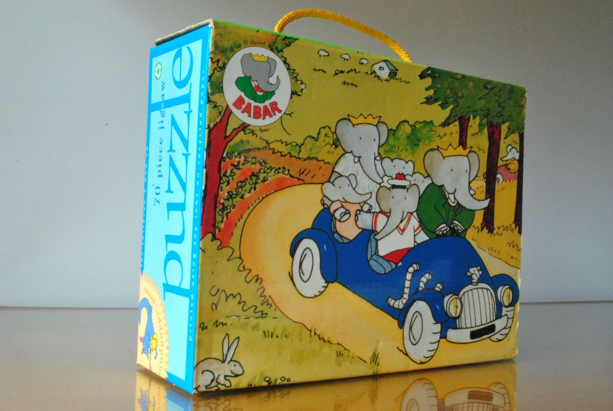 Quebra-cabeças Rei Babar | Item Infantil Usado 14537922 | enjoei