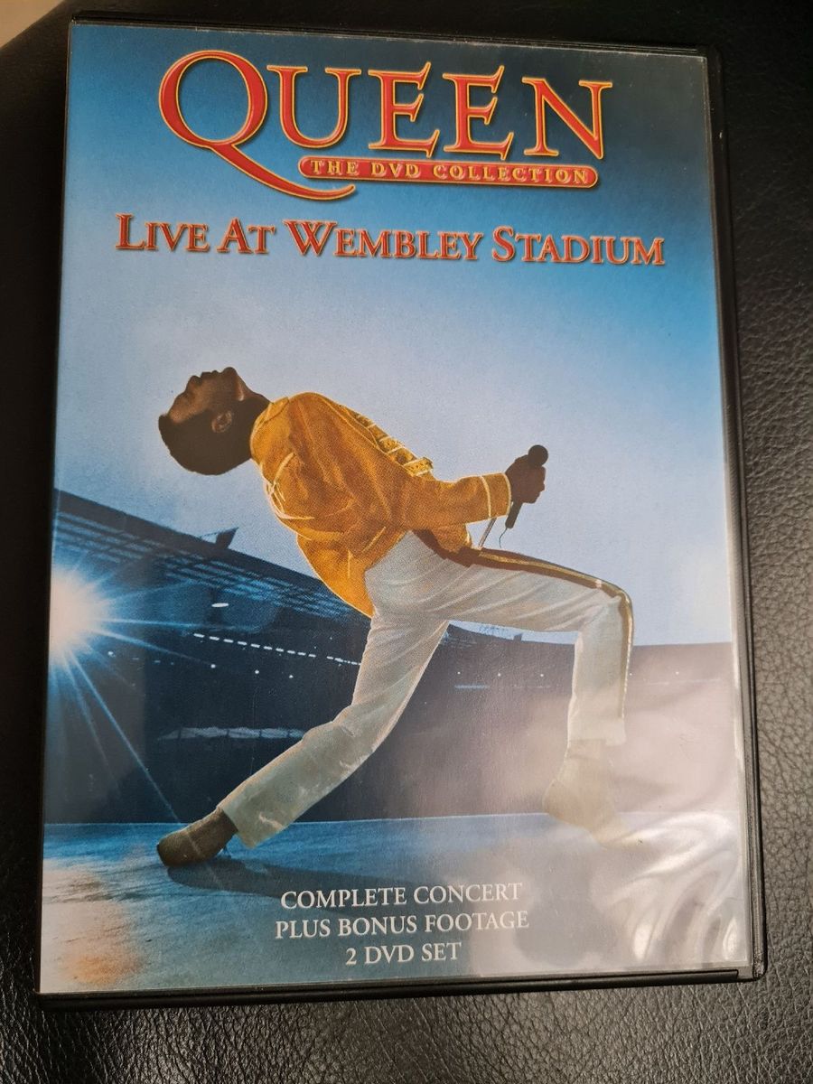 Queen The Dvd Collection Live At Wembley Stadium | Filme e Série Ntsc ...