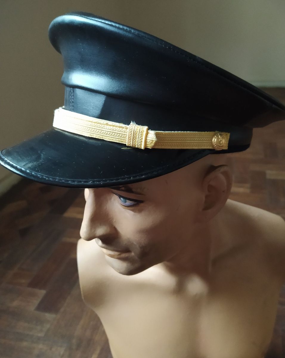 Quepe Militar Preto | Chapéu Masculino Marinha Do Brasil Usado 45599110 ...