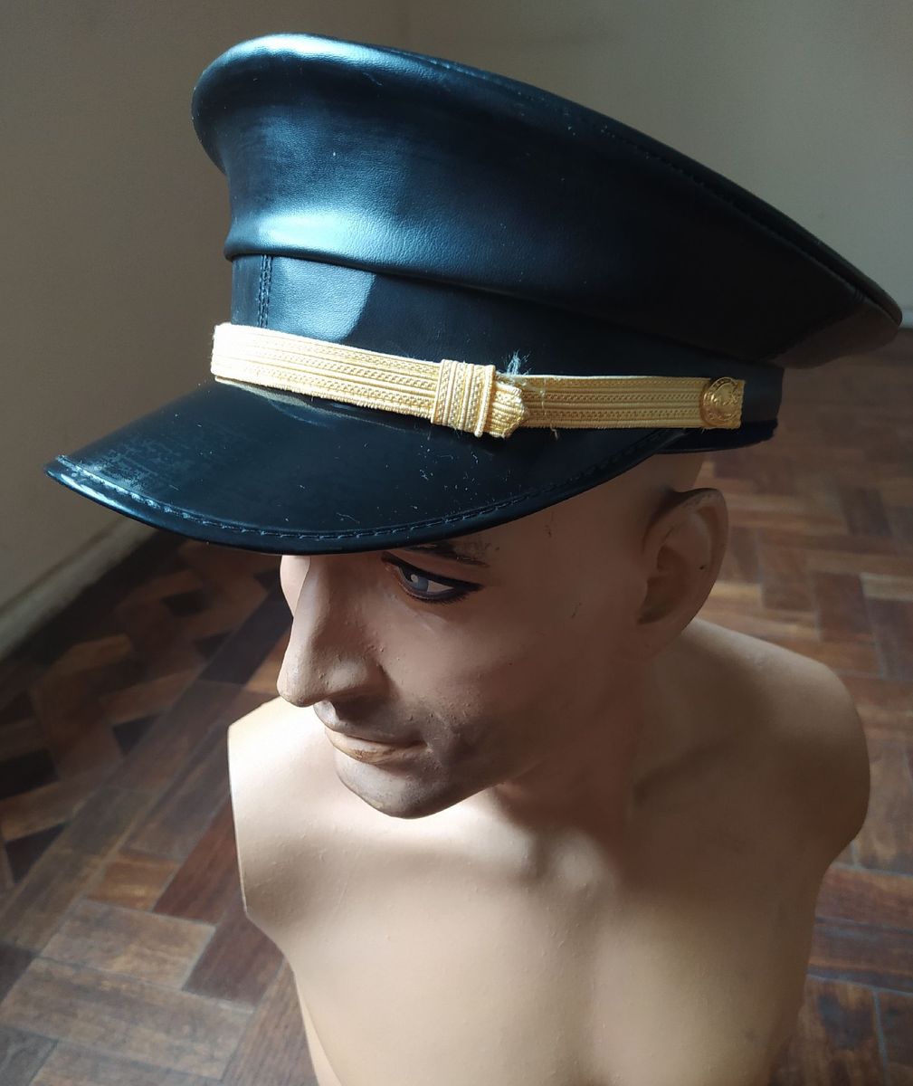 Quepe Militar Preto | Chapéu Masculino Marinha Do Brasil Usado 45598534 ...