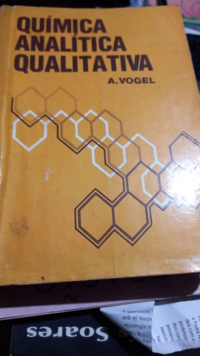 Química Analítica Qualitativa, A. Vogel | Livro Livro Usado 68451191 ... Química Analítica Qualitativa, A. Vogel | Livro Livro Usado 68451191 ...