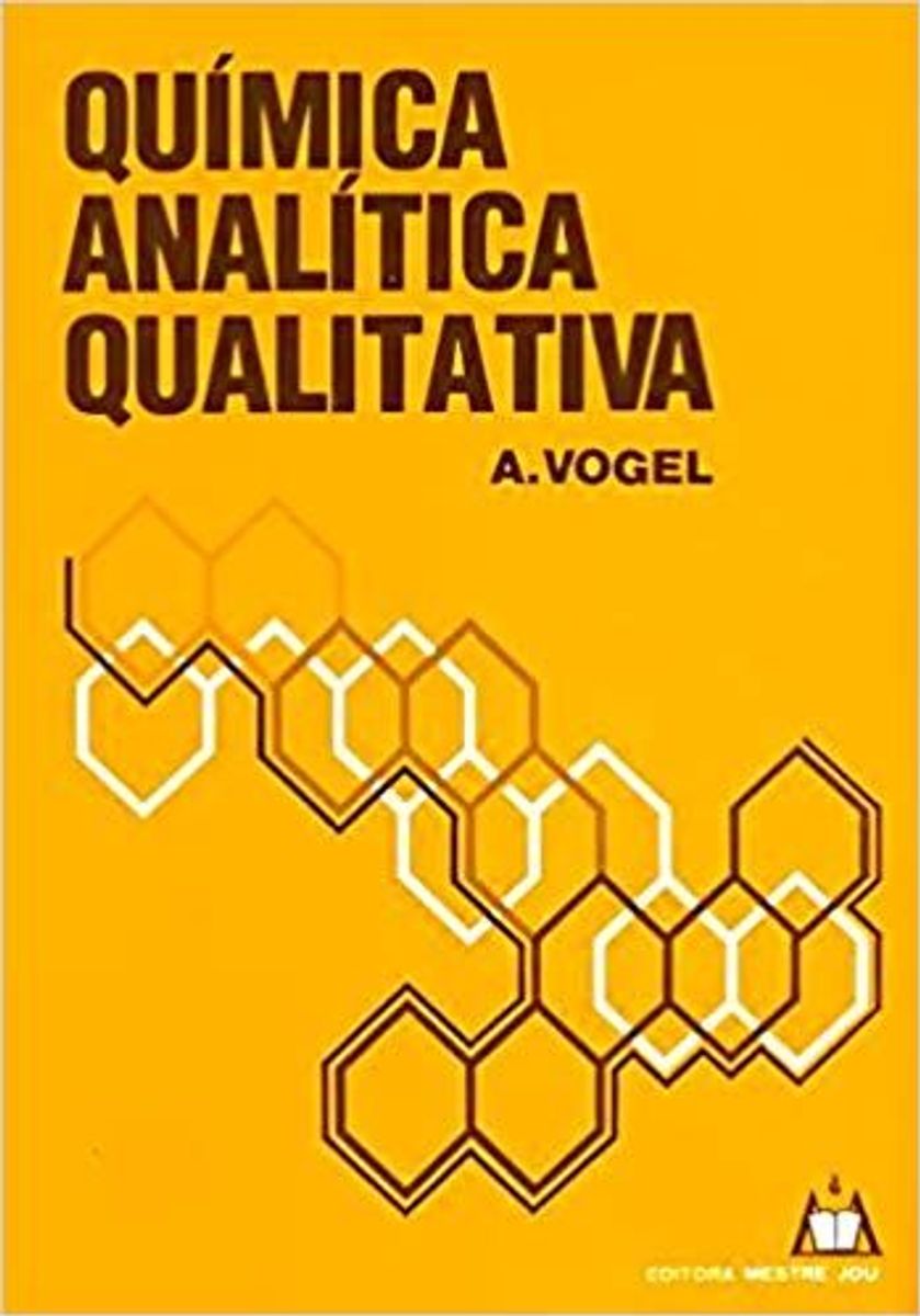 Química Analítica Qualitativa | Livro Usado 39973731 | enjoei