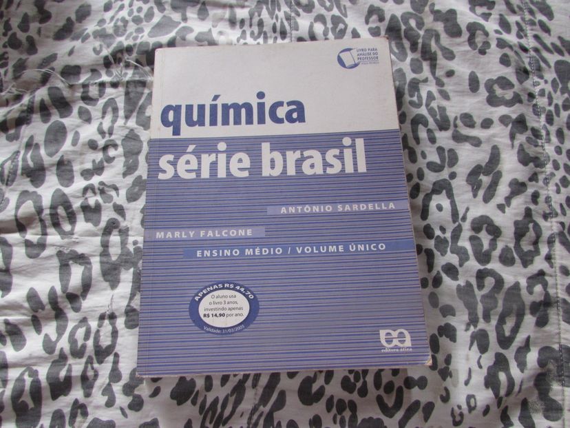 Química Série Brasil Ensino Médio - Volume Único com Respostas Autor ...