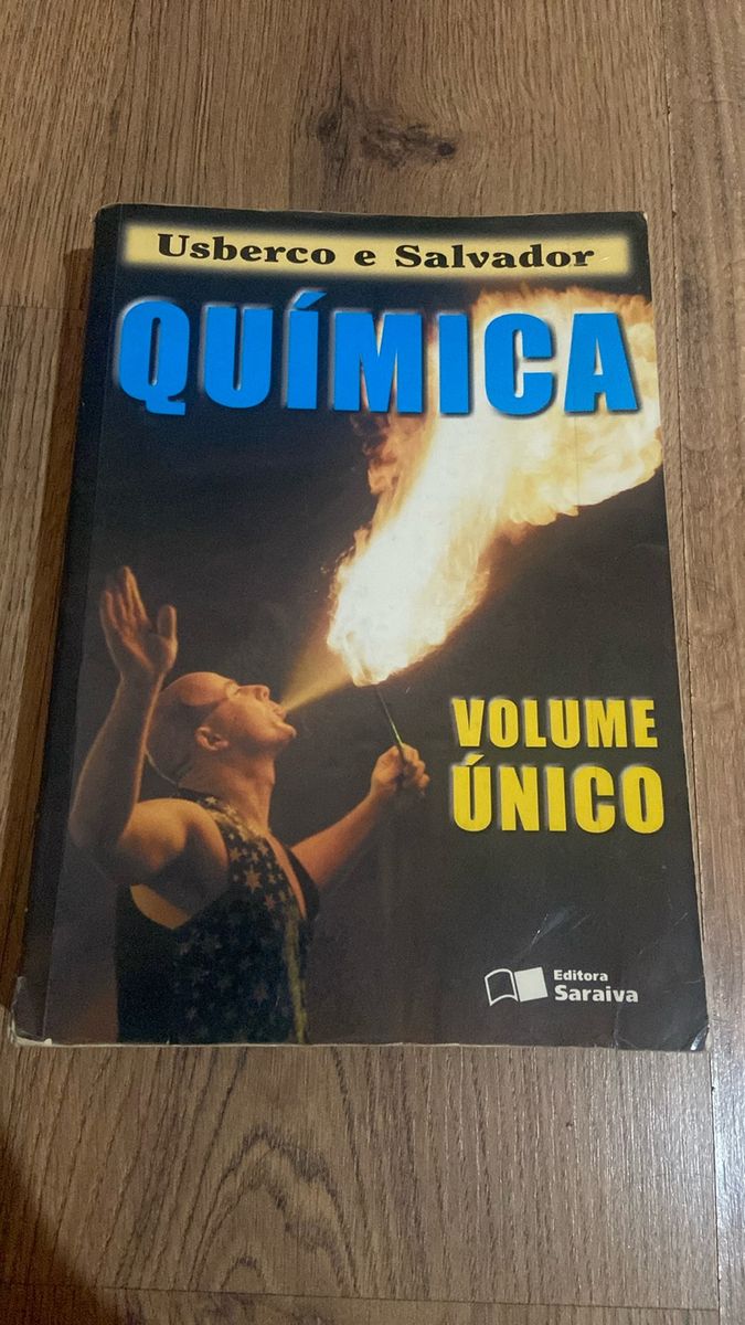Química - Volume Único | Livro Editora Saraiva Usado 101222698 | enjoei
