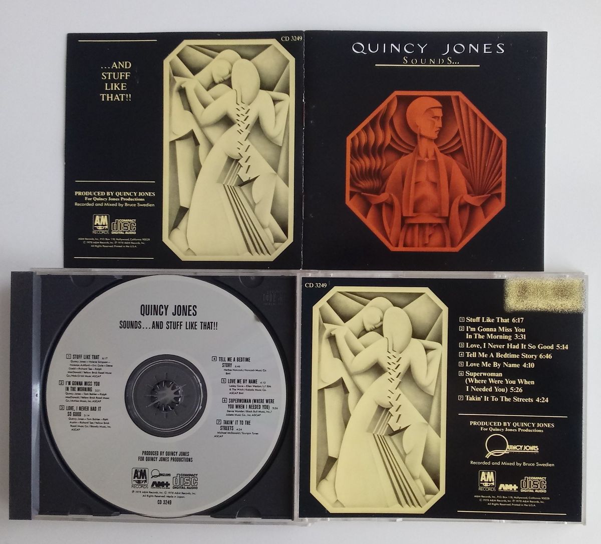 Quincy Jones Cd Importado Sounds ... And Stuff Like That! 1978 Usado ...