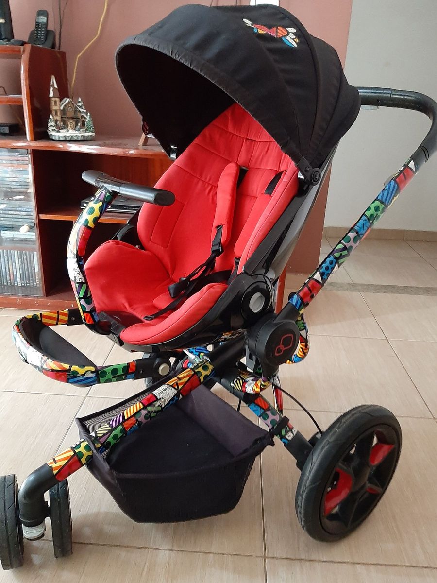 Quinny Moodd Romero Britto | Carrinho de Bebê Quinny Usado 69882029 ...