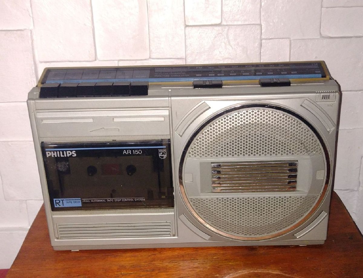 Rádio Antigo Philips | Produto Vintage e Retro Philips Usado 74404734 | enjoei