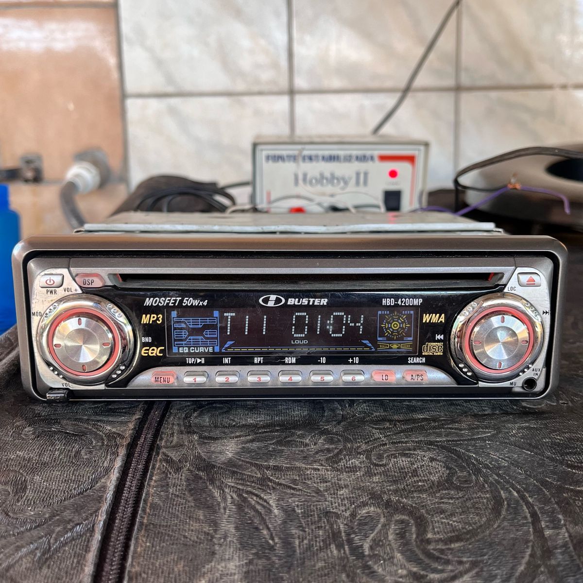 Rádio Buster Anos 2000 - Auxiliar Cd Rádio - Excelente Estado - Som ...