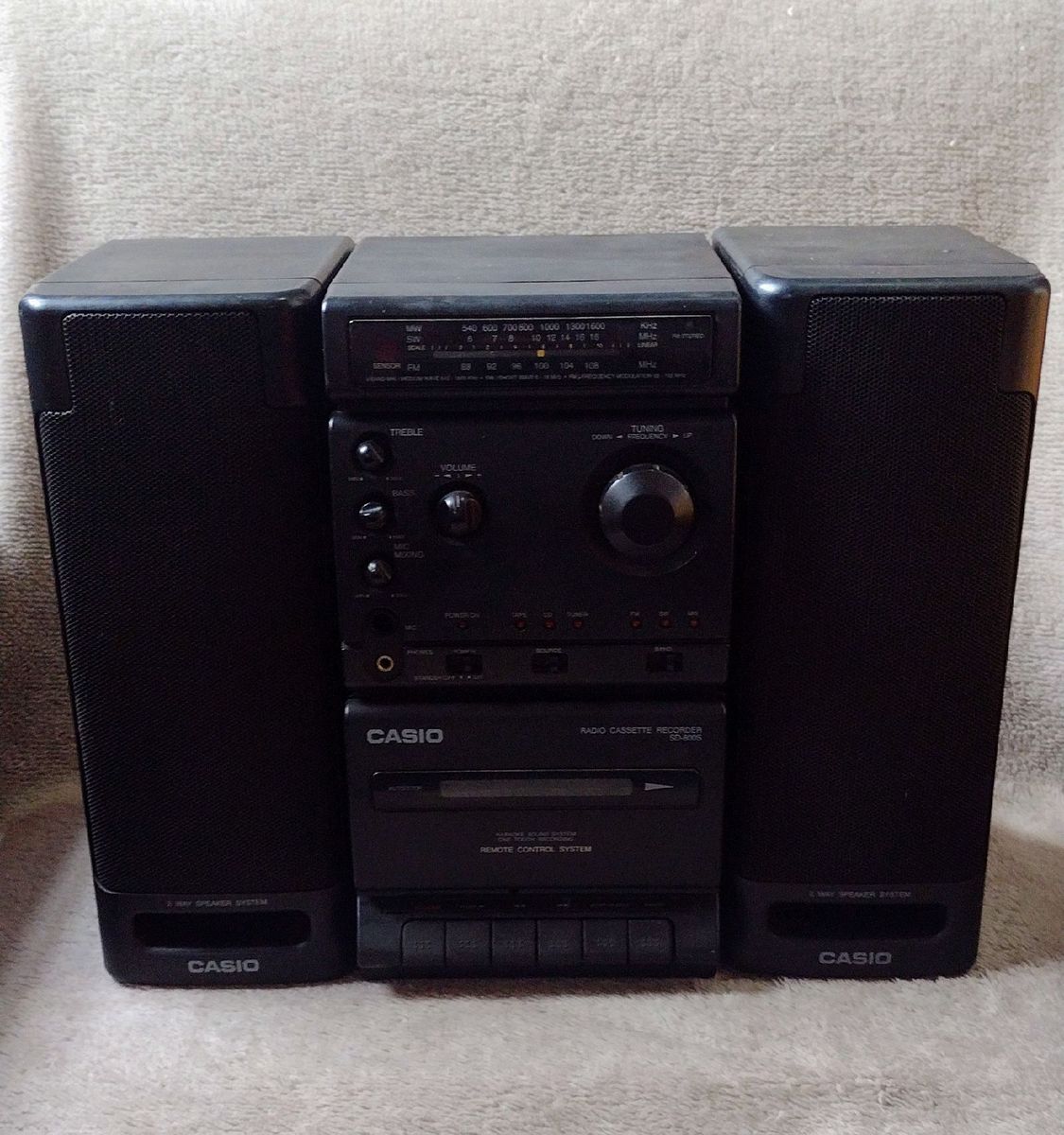 Rádio Casio Antigo | Item de Música Casio Usado 71270386 | enjoei