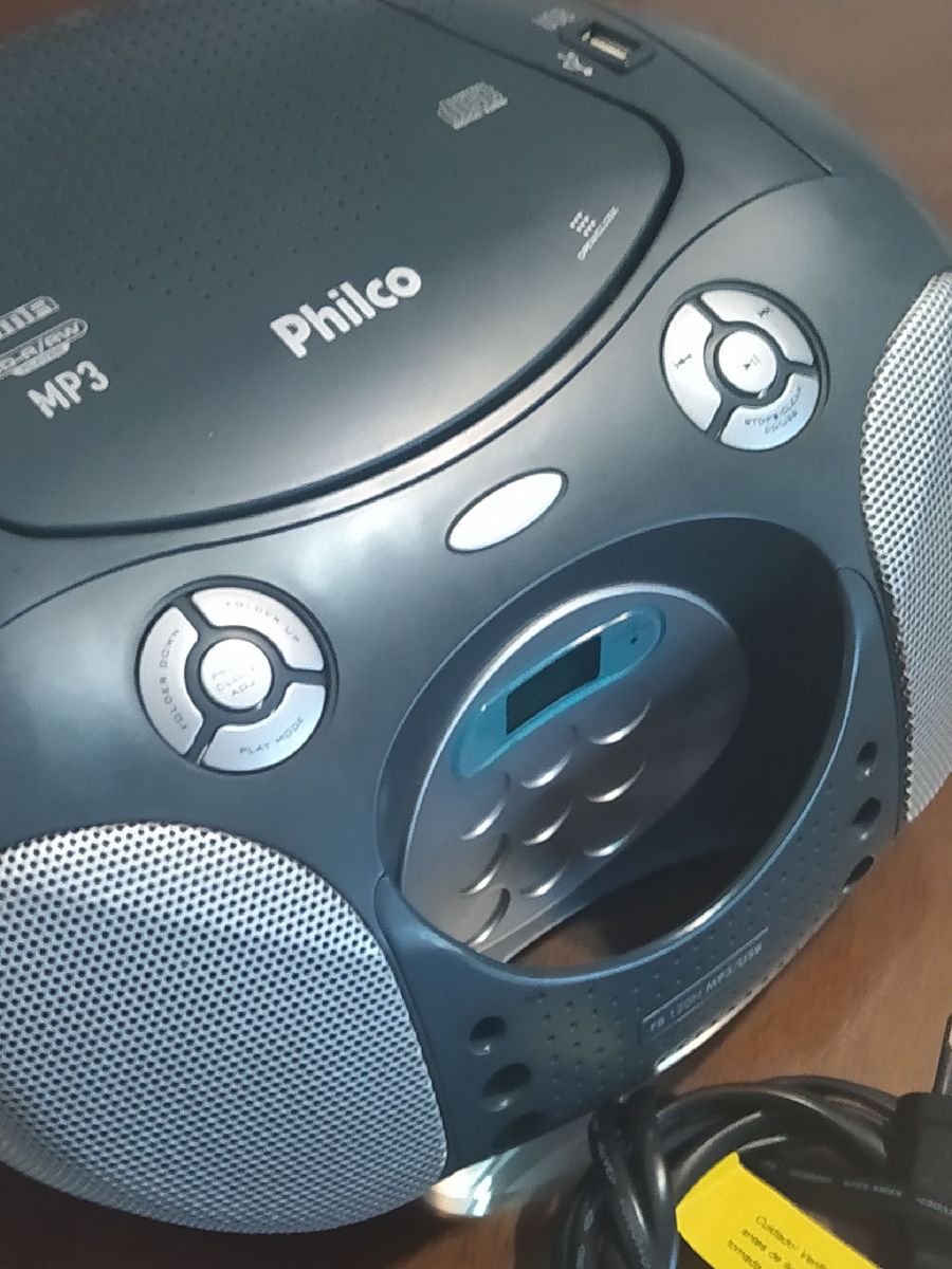 Rádio Cd, Philco-cd/mp3/ Fm, Usb. | Item de Música Philco Usado ...