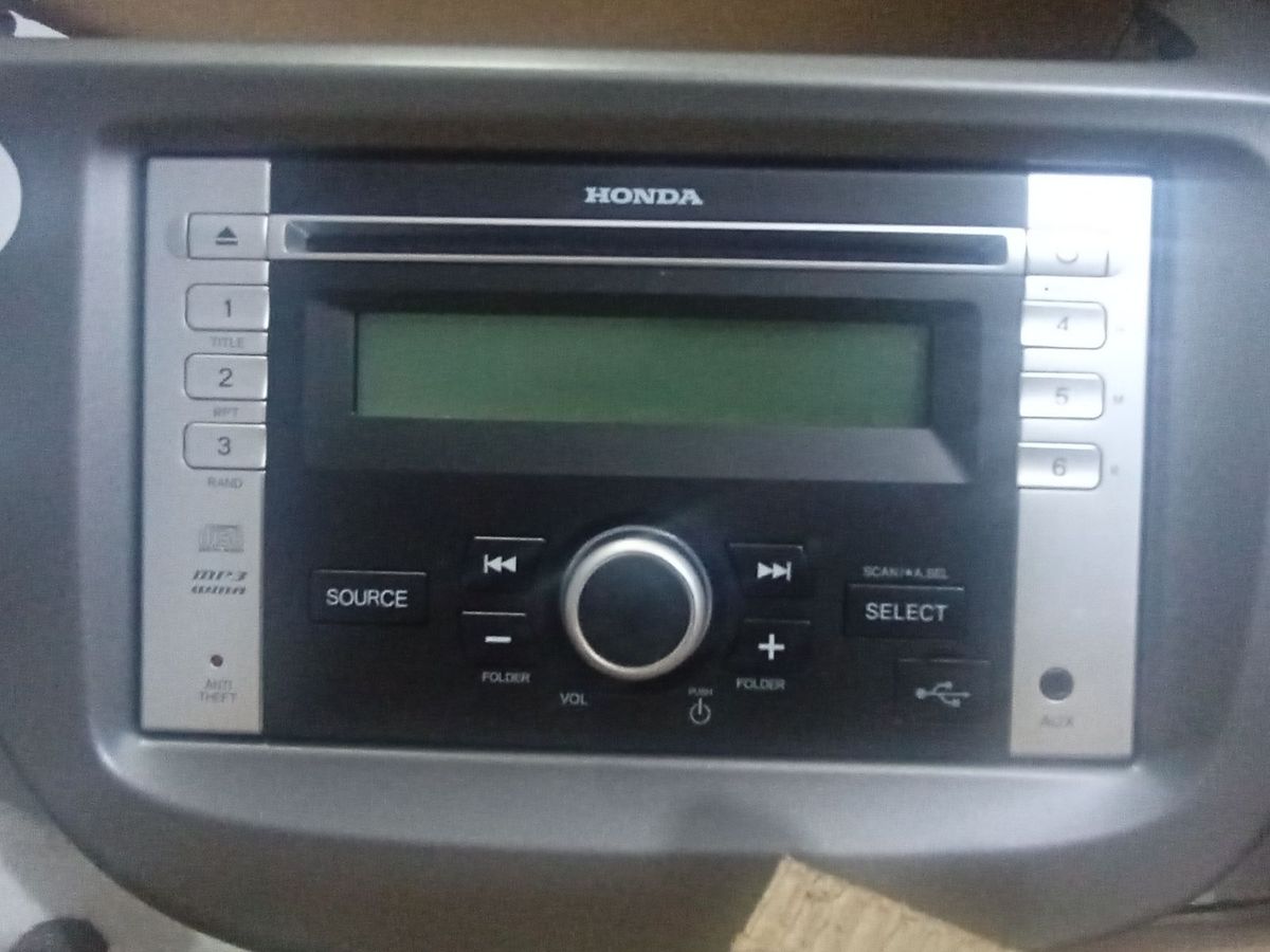 Rádio Cd Player Honda Fit com Senha | Carro Honda Fit Usado 107400378 ...