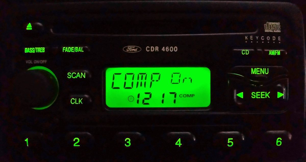 Radio Cd Usb Bluetooth Ford Cdr-4600 Original Ka Fiesta Escort Ranger ...