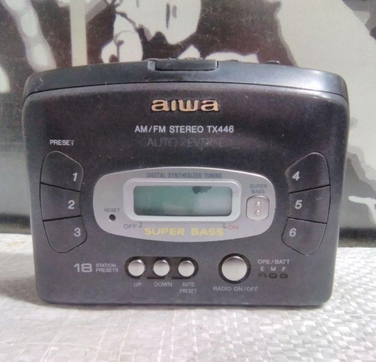 Rádio de Bolso Aiwa -- Hs-tx446 | Item de Música Aiwa Usado 77107859 | enjoei