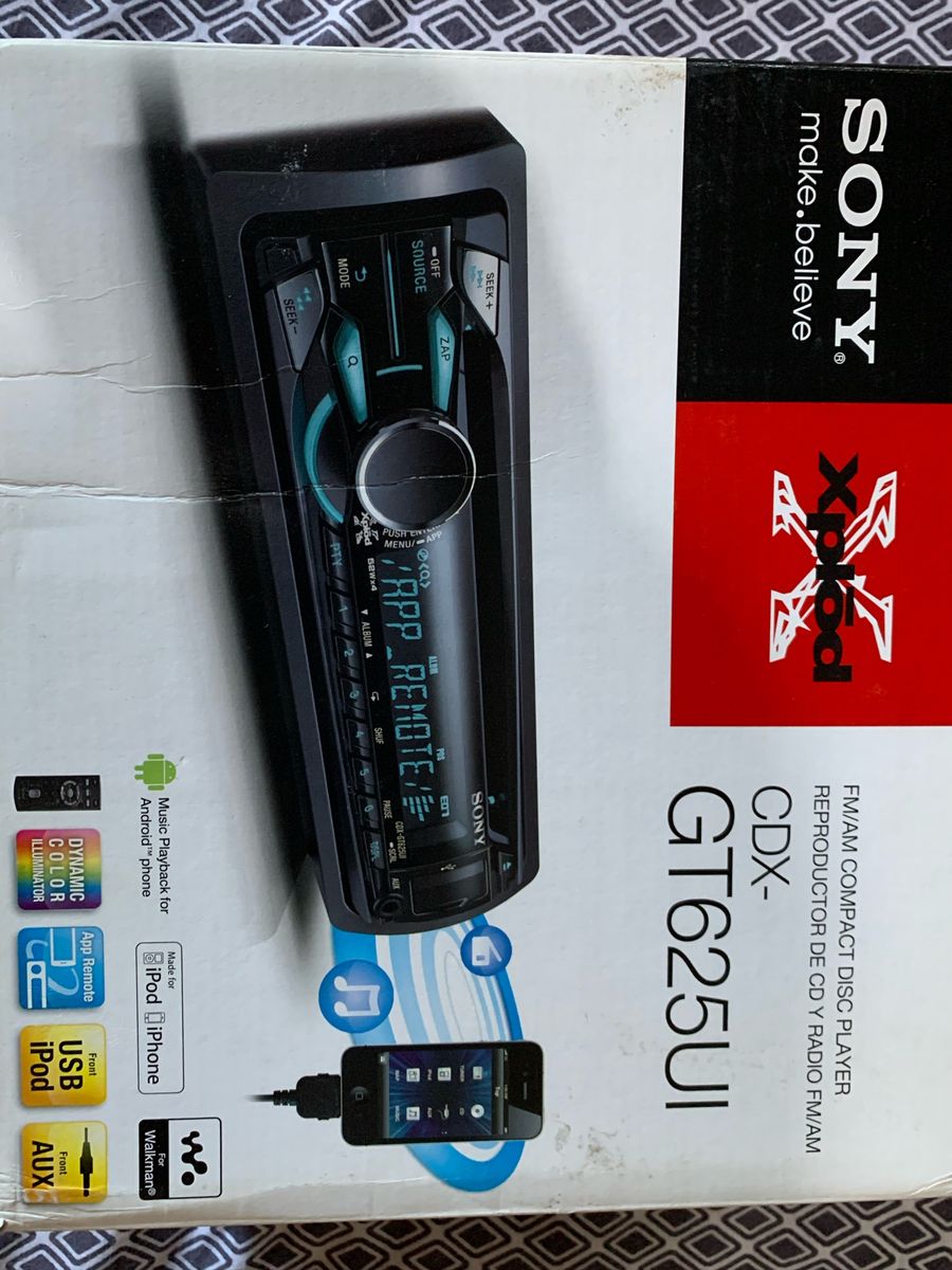 Rádio de Carro Sony Cdx | Carro Sony Usado 53477553 | enjoei