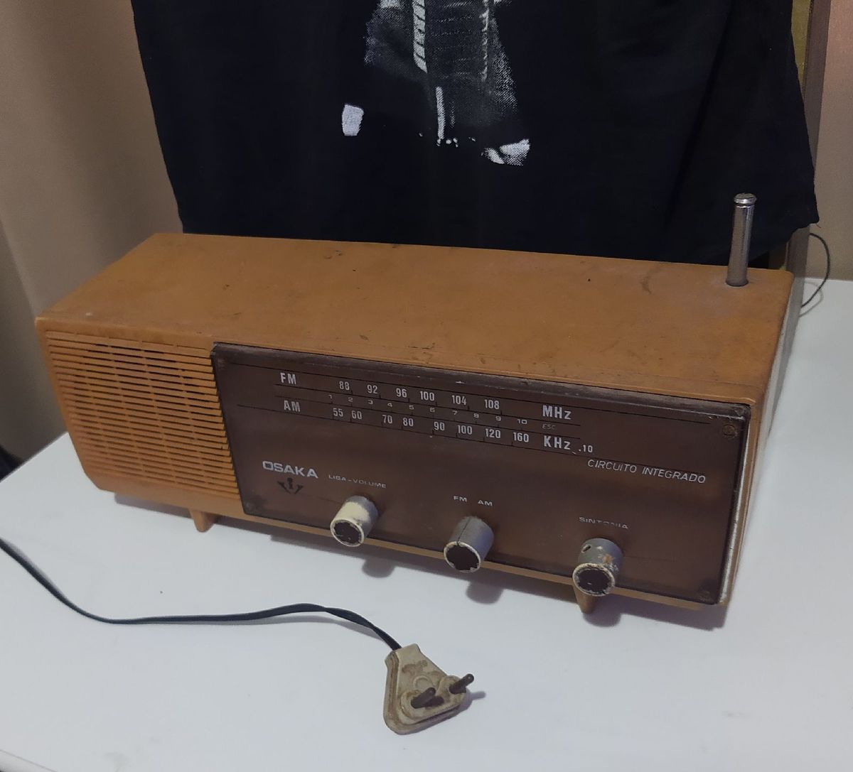 Rádio Muito Antigo Reliquia Anos 80 Funcionando Am Fm | Item Info ...