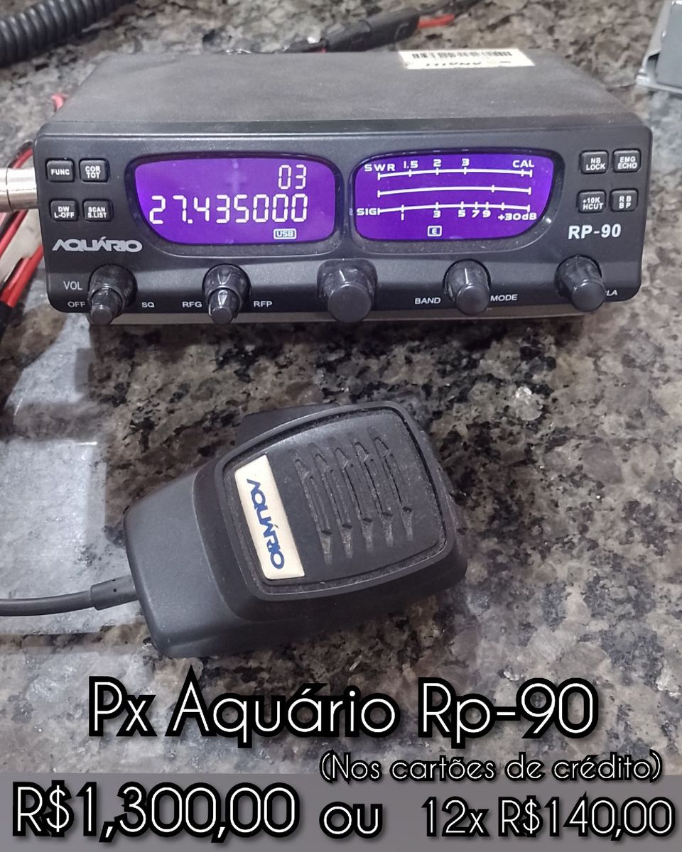 Rádio Px Aquário Rp-90 | Item Info & Eletro Rádio Px Aquário Rp 90 ...