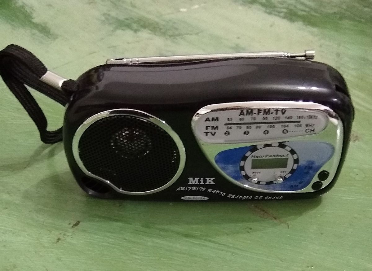Rádio Relógio | Item de Música Mik Nunca Usado 63780342 | enjoei