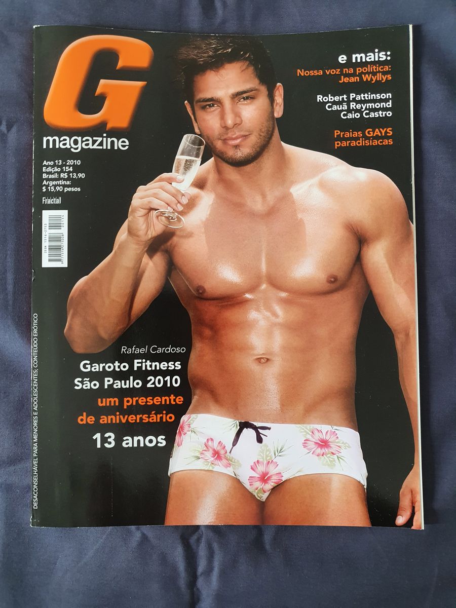 Rafael Cardoso - G Magazine - Nº154 | Livro G Magazine Usado 71810293 | enjoei