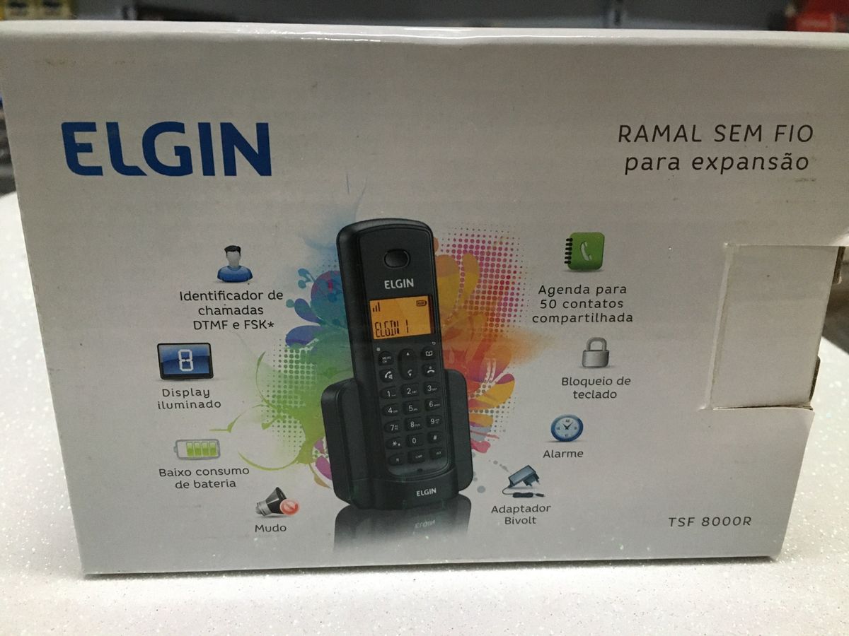 Ramal sem Fio Elgin | Telefone Fixo Elgin Nunca Usado 87039155 | enjoei