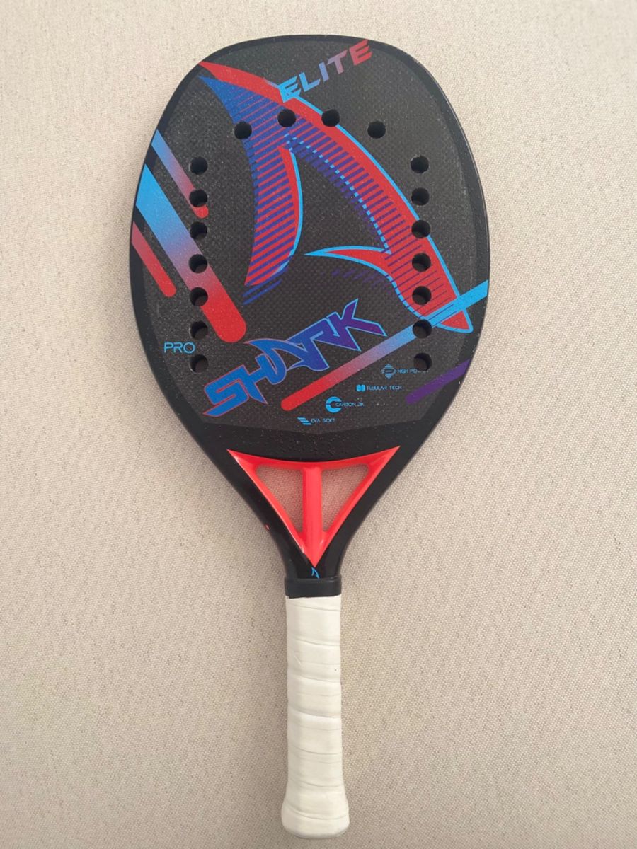 Raquete Beach Tennis Shark Elite Pro | Roupa Esportiva Masculino Shark ...