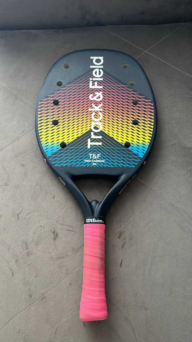 Raquete Beach Tennis Track Field | Item p/ Esporte e Outdoor Track ...