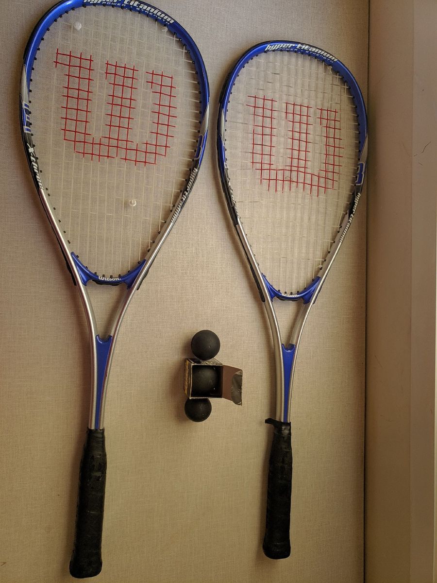 Raquete de Squash Wilson Titanium Power | Item p/ Esporte e Outdoor ...