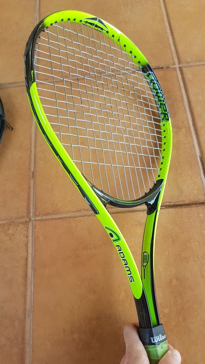 Raquete de Tênis Adams Power 507 Adulto | Roupa Esportiva Masculino ...