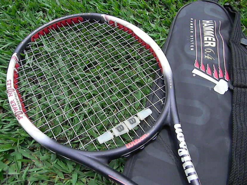 Raquete de Tênis Wilson Hammer 6.4 | Item p/ Esporte e Outdoor Wilson ...