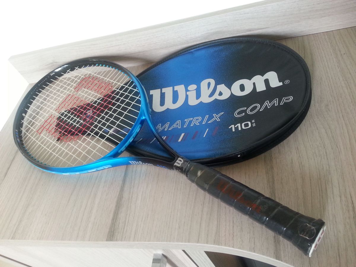 Raquete de Tênis Wilson Matrix Comp 110 Sq. In. | Item p/ Esporte e ...