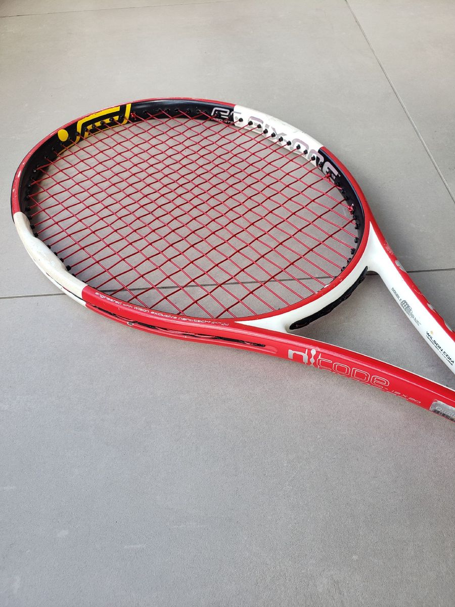 Raquete de Tênis Wilson Ncode Six-one 95 | Roupa Esportiva Masculino ...