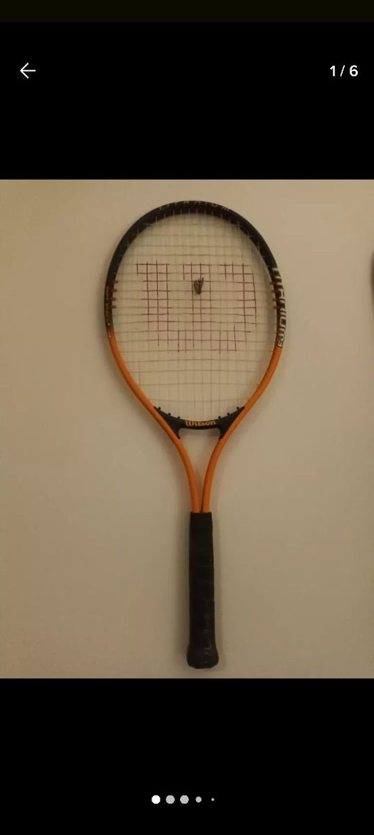 Raquete de Tênis Wilson Soft Shock 3 | Item p/ Esporte e Outdoor Wilson ...