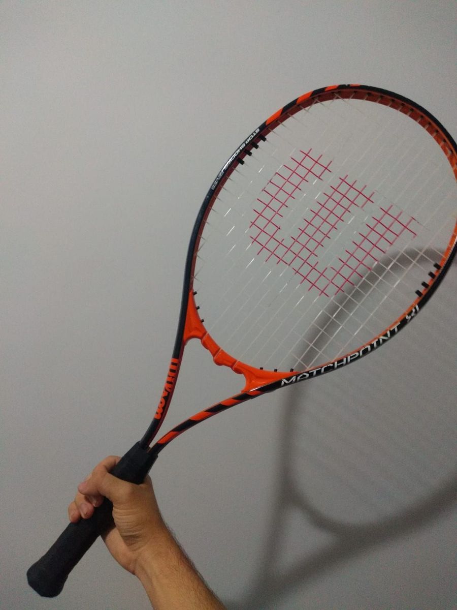 Raquete de Tênis Wilson V Matrix | Item p/ Esporte e Outdoor Wilson ...