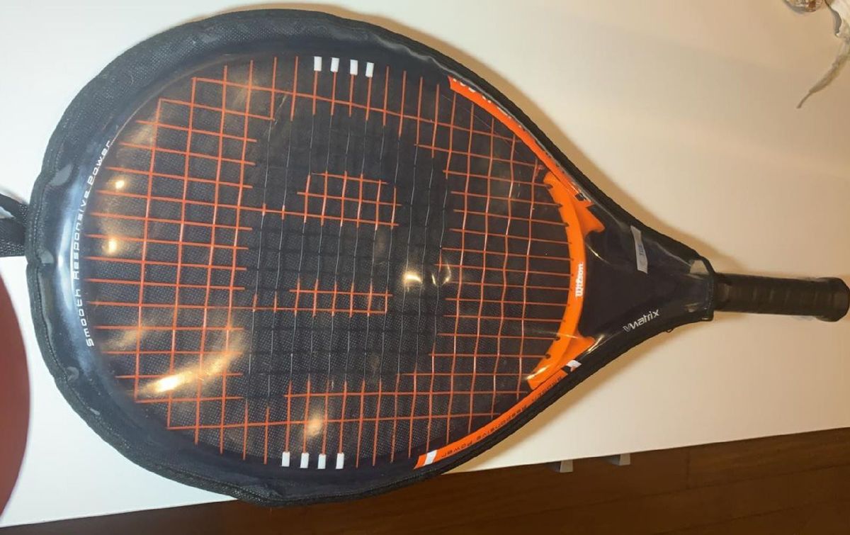 Raquete de Tênis Wilson Vmatrix Fusion Xl 288gr - com Capa (usada ...