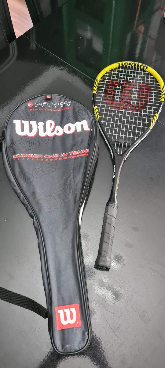 Raquete Squash Wilson Soft Shock System | Item p/ Esporte e Outdoor ...