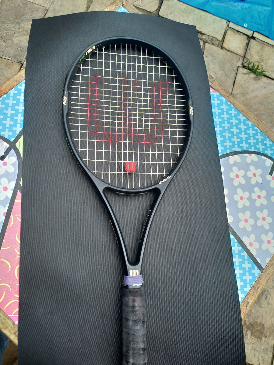 Raquete Tenis Wilson Graphite Tour Pws | Item p/ Esporte e Outdoor ...