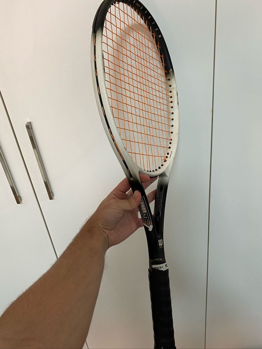 Raquete Wilson Hammer 6.2 | Roupa Esportiva Masculino Wilson Usado ...