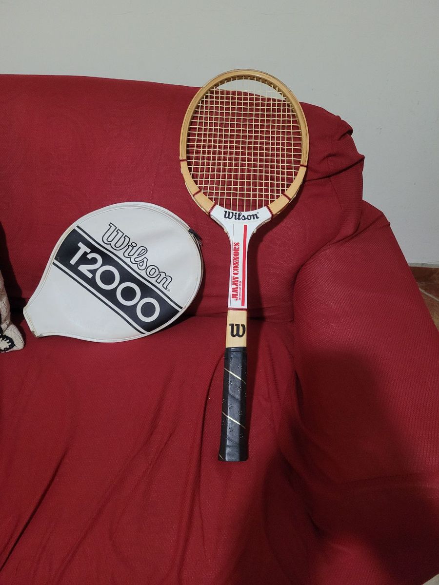 Raquete Wilson Jimmy Connors - Item de Colecionador | Produto Vintage e ...