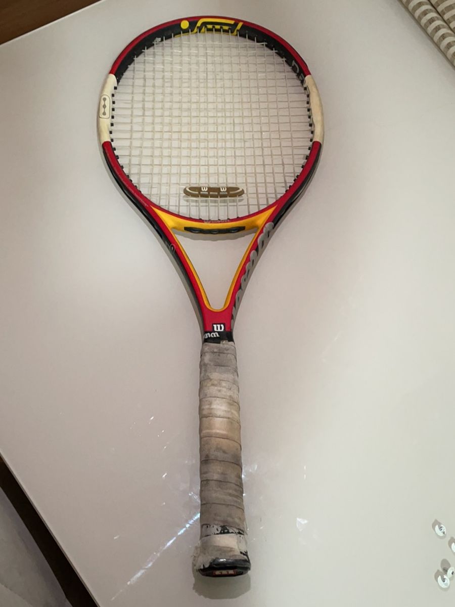 Raquete Wilson Nps 95 | Item p/ Esporte e Outdoor Wilson Usado 73453152 ...