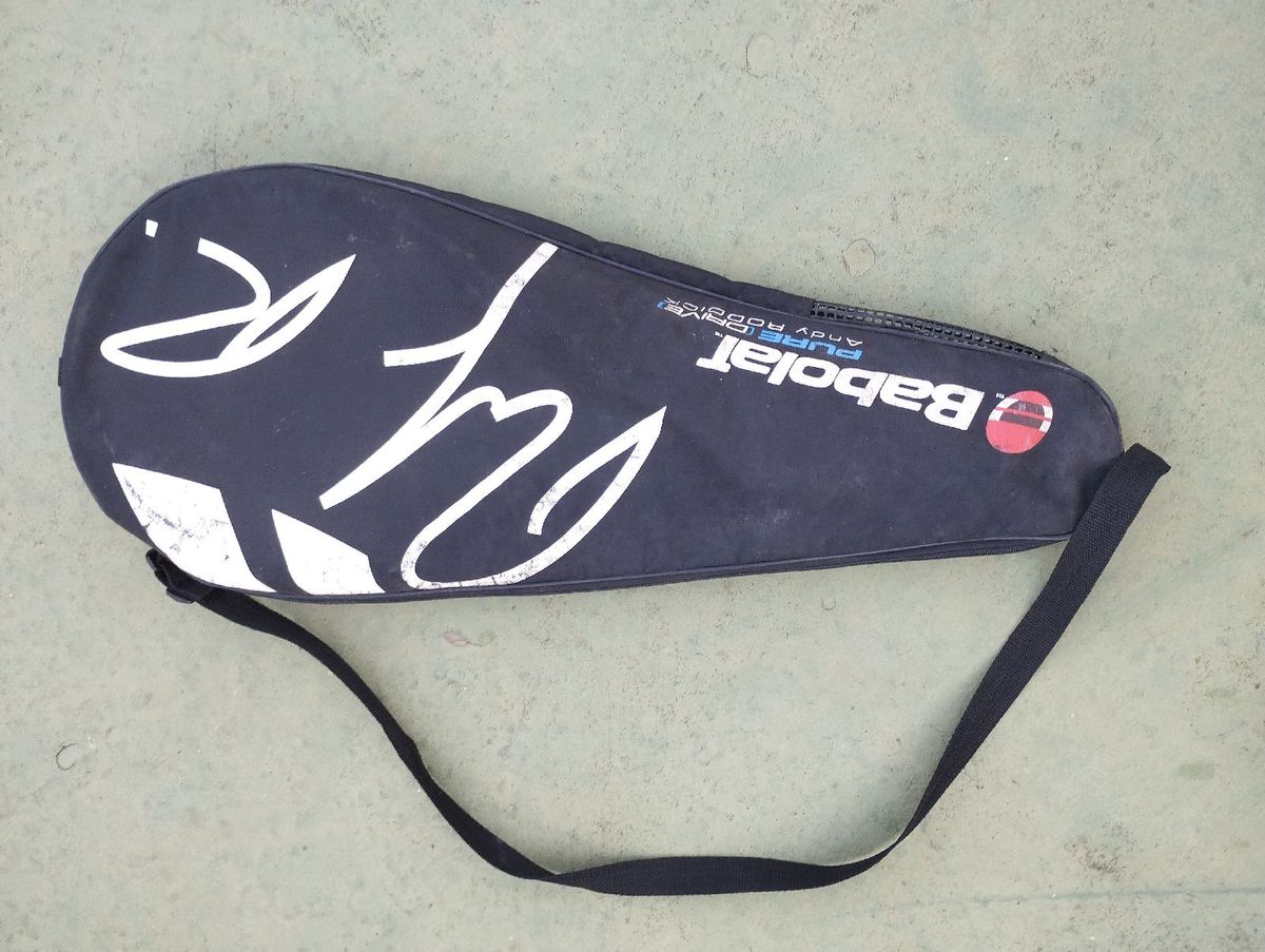 Raqueteira / Capa de Raquete de Tênis Babolat Pure Drive Andy Roddick ...