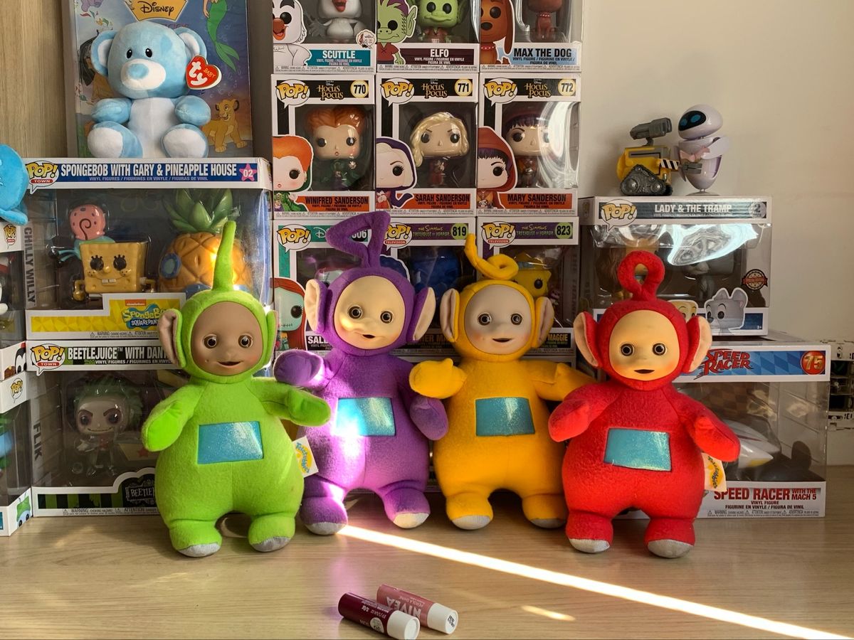 Rara Coleção Teletubbies | Produto Vintage e Retro Estrela Usado ...