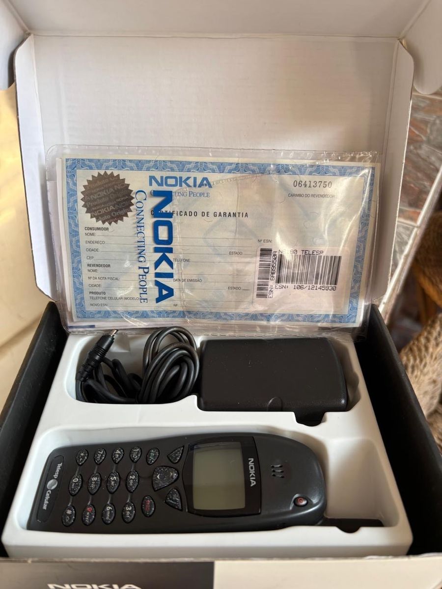 Raridade À Venda: Telefone Nokia 6180 - Completo Na Caixa e com ...