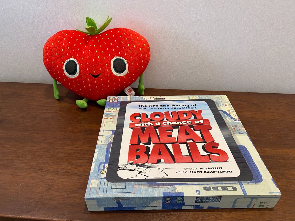 Livro The Art & Making Of Cloudy With a Chance Of Meatballs + Pelúcia ...