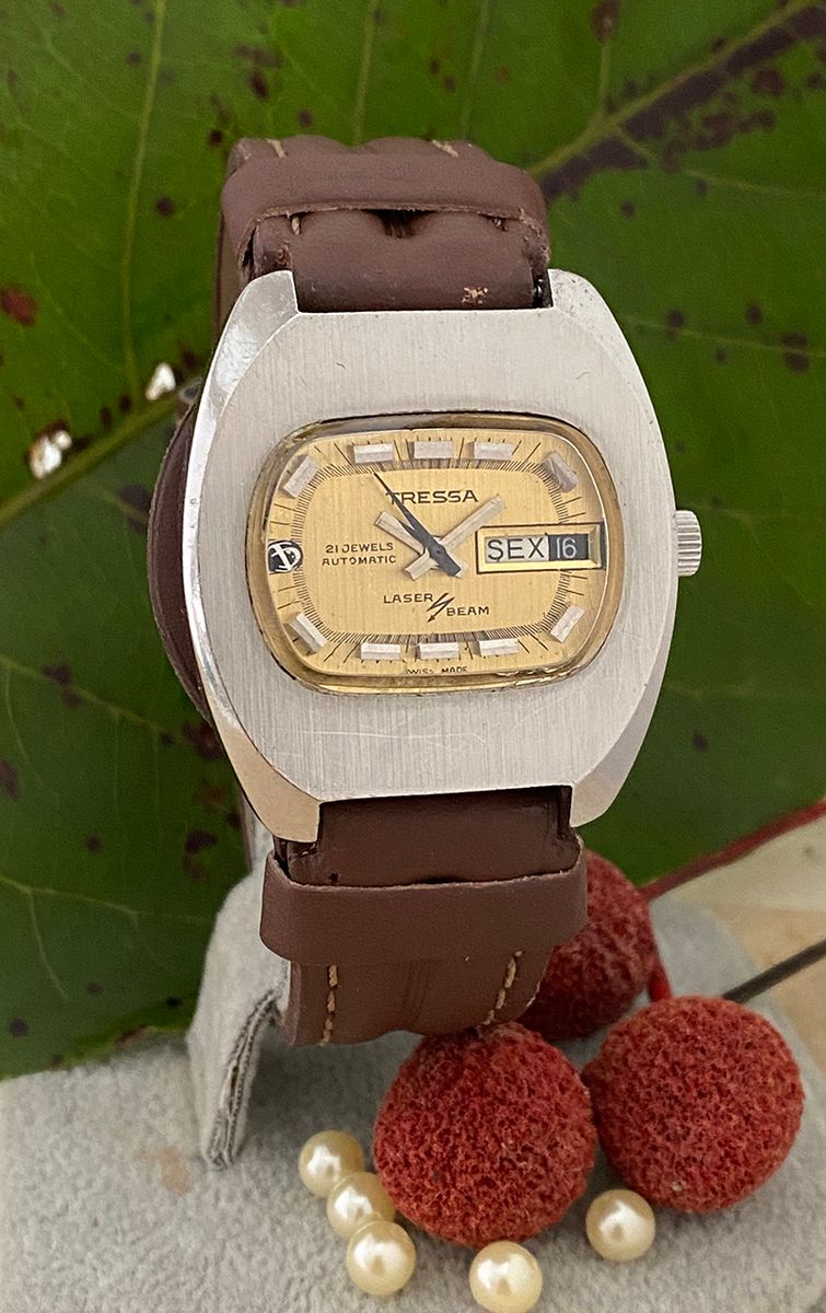 Raro Tressa ( Rado Watch Co) Automático | Relógio Masculino Tressa ...