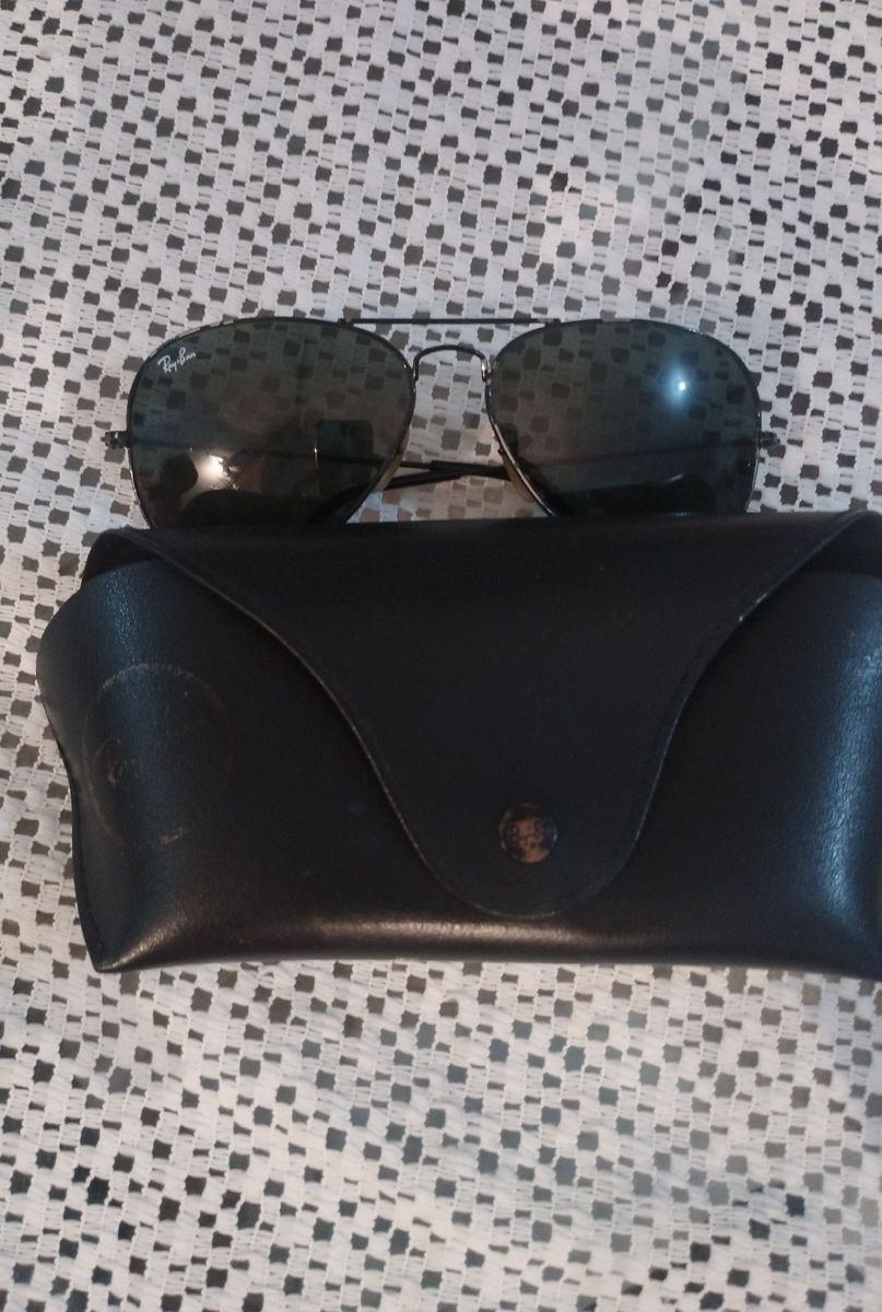 Ray Bam Aviador | Óculos Masculino Ray Ban Usado 100278963 | enjoei