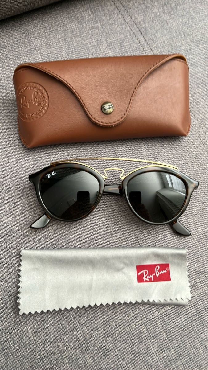 Ray Ban Double Bridge | Óculos Masculino Ray Ban Usado 96306876 | enjoei