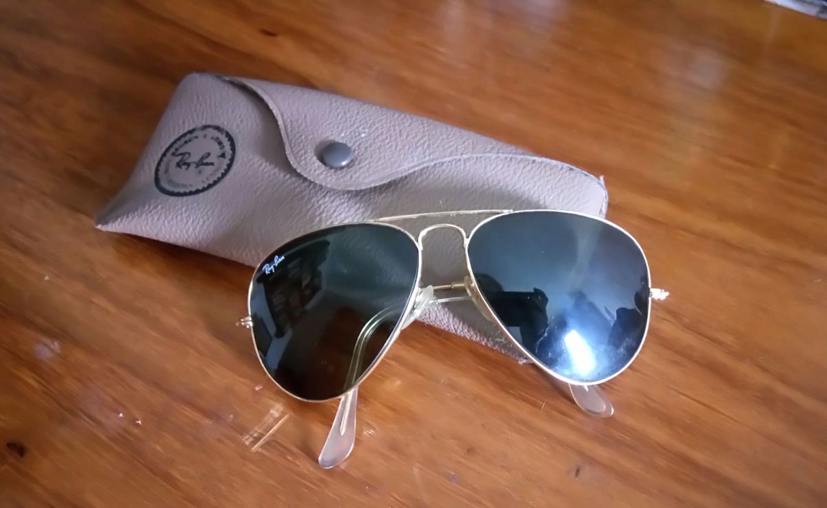 Ray Ban Original Clássico Retrô | Óculos Feminino Ray Ban Usado ...