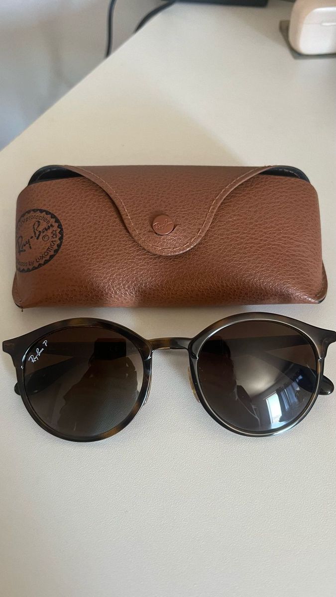 Rayban Original, Modelo Rb 4277 - Emma (marrom com Dourado) | Óculos ...
