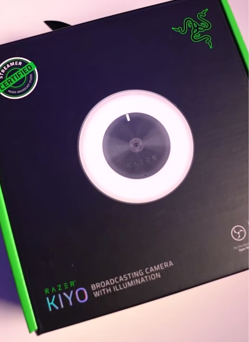 Razer Kiyo - Webcam com Ringlight | Item Info & Eletro Razer Usado ...