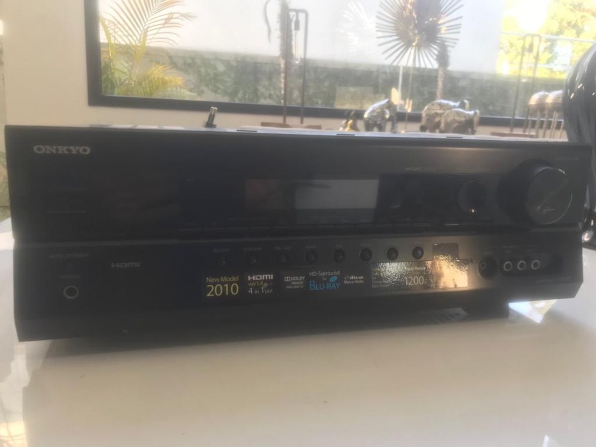 Receiver Onkyo, Modelo Ht R580 | Produto Masculino Onkyo Usado 45758569 ...