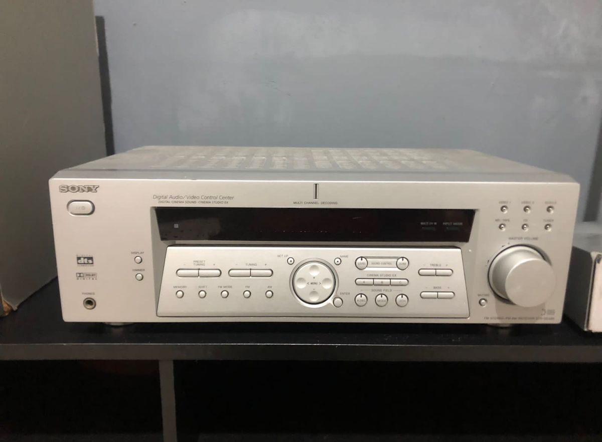 Receiver Sony 5.1 Dolby Digital Modelo Str-de485 | TV e Display Sony ...